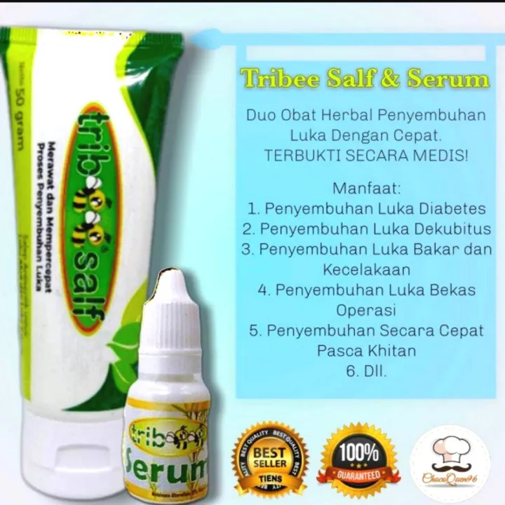 Tribee Salf 50gr dan Tribee Serum Solusi Penyembuhan Luka Secara Cepat ...
