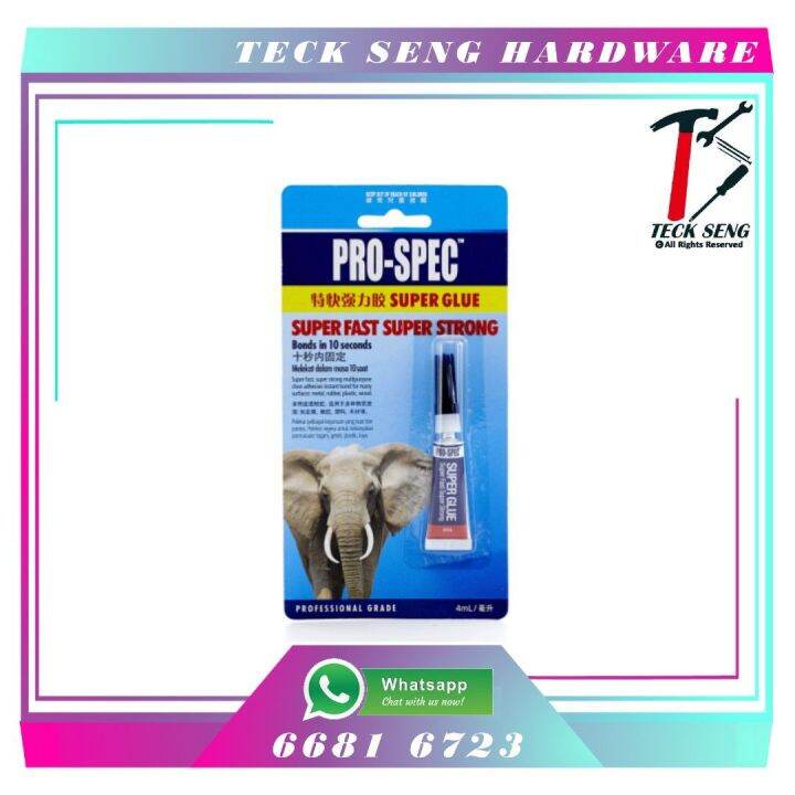 Selleys Pro-Spec Professional Grade Super Fast Super Strong Super Glue ...