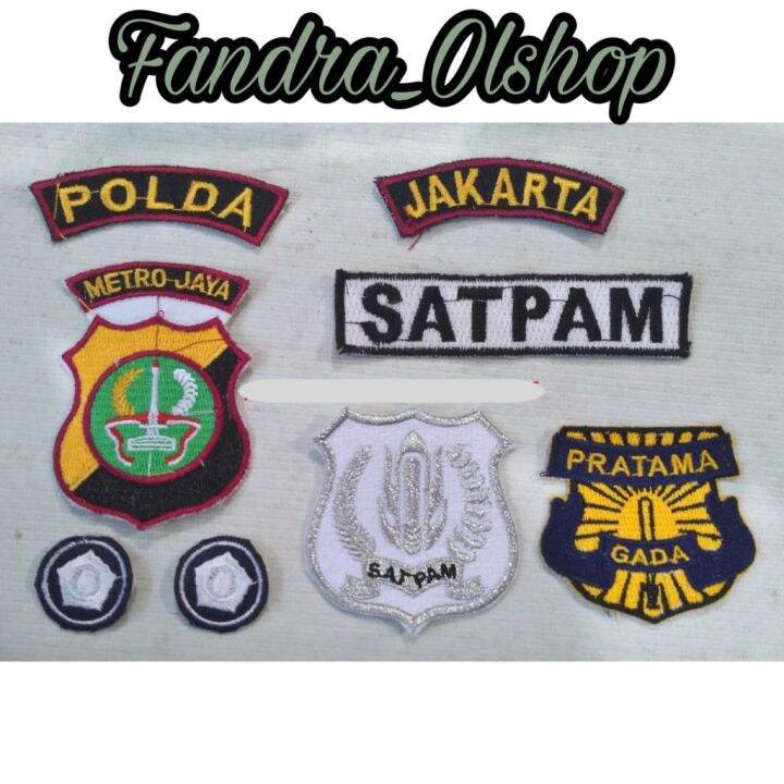Badge Satpam Standar - Bet Satpam - Patch Satpam. Kualitas Terbaik ...