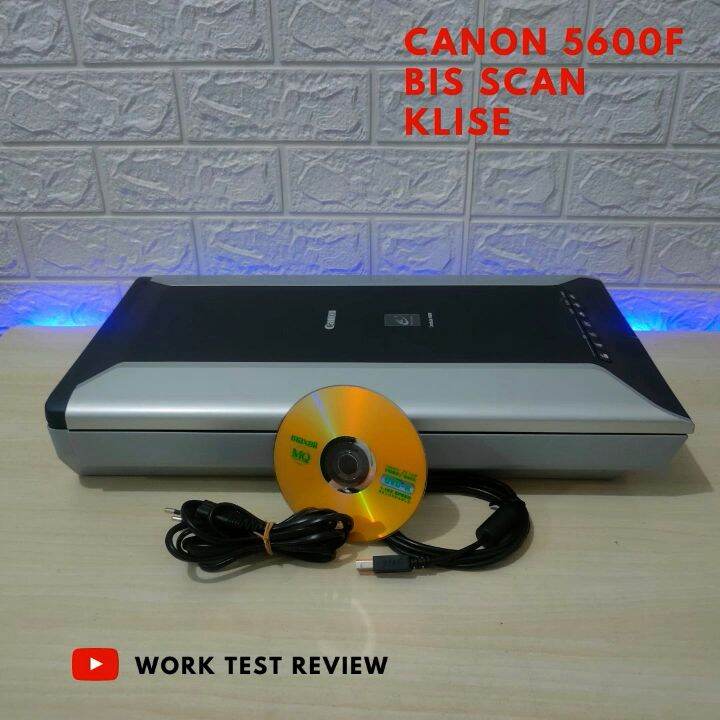 Scanner Canon 5600F Dokumen Dan Klise 4800 x 9600 dpi warna grey BW ...