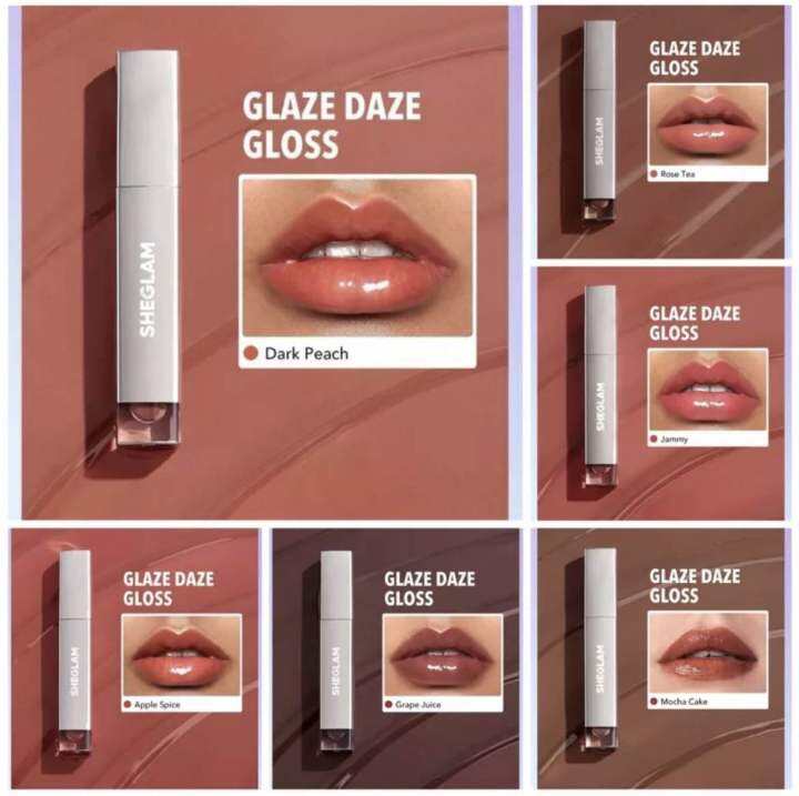 SHEGLAM Glaze Daze Lip Gloss | Lazada