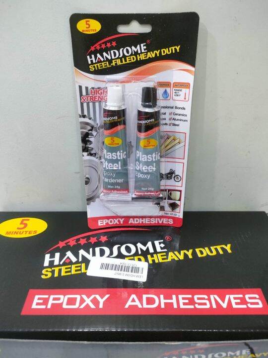 Lem Handsome Epoxy/ Lem 5 menit/ Epoxy Adhesive | Lazada Indonesia