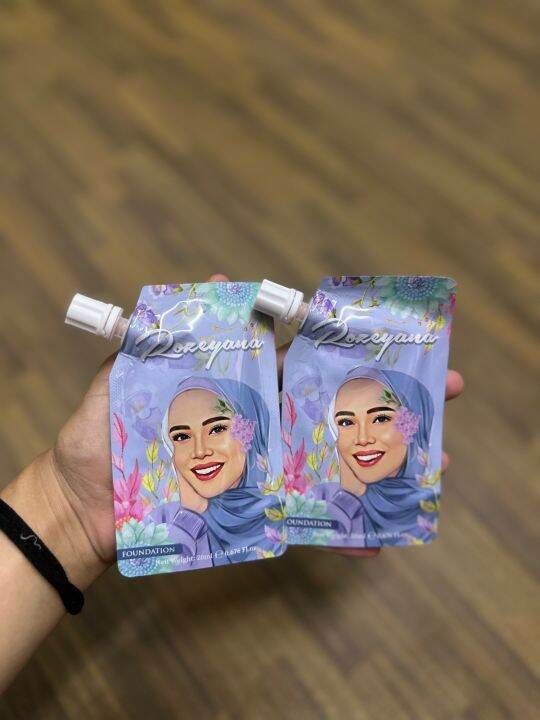 Rozyana Foundation Dab Dab | Lazada