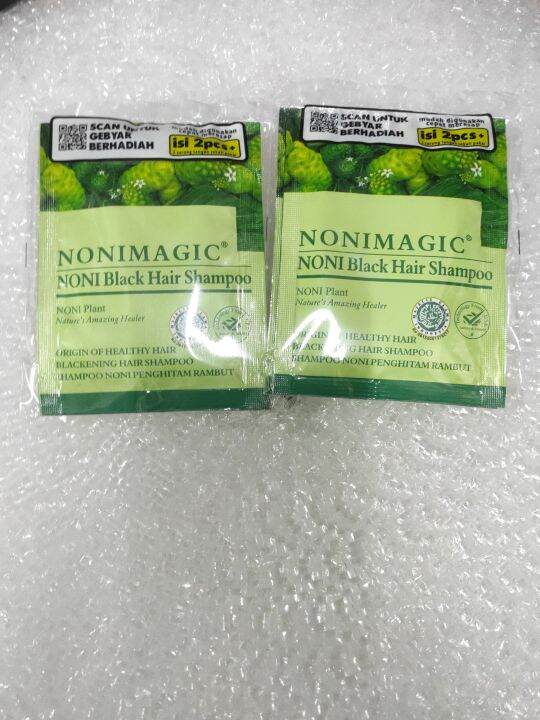 Noni Magic Black Hair Shampo Isi 2sachet | Lazada Indonesia