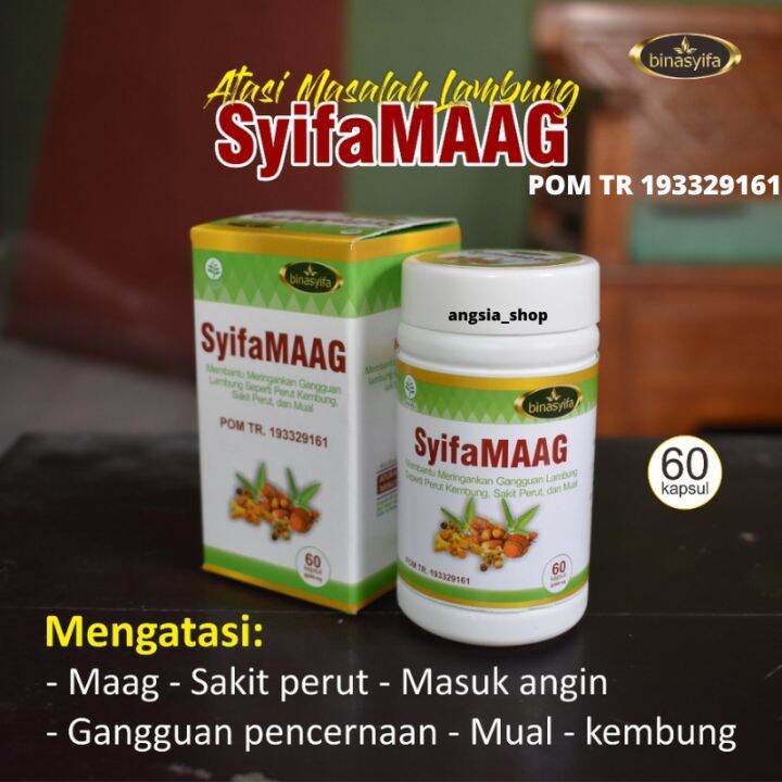 Binasyifa Herba SYIFAMAAG Obat - Mengobati sakit maag, sakit perut ...