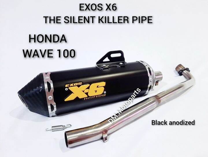 EXOS X6 MUFFLER WAVE 100 | Lazada PH
