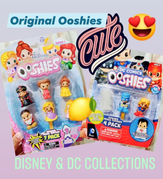 💯. Authentic Ooshies Disney Princess & DC Characters Collections with ...