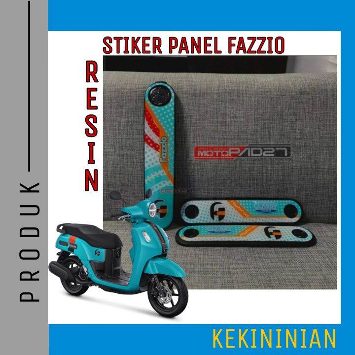 Stiker Sticker Fazzio 2022 2023 Panel Body Samping Depan Resin Timbul ...