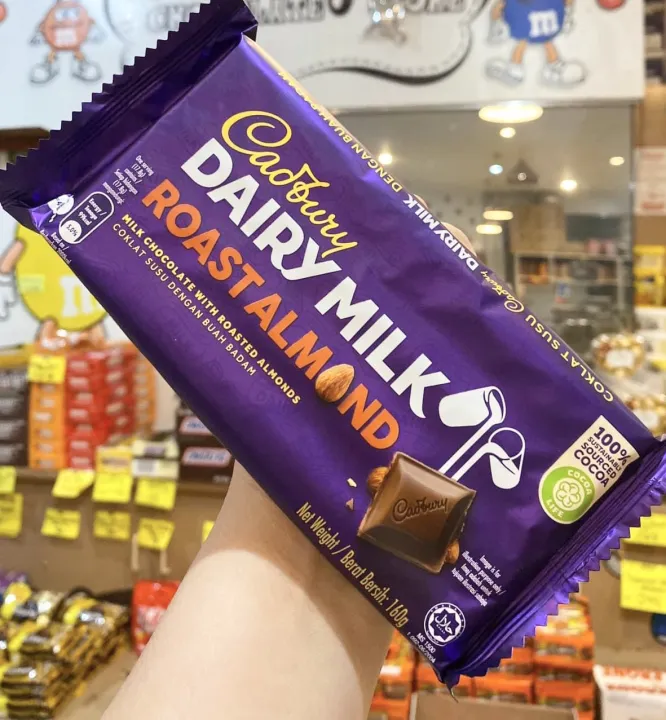 Cadbury Dairy Milk Roast Almond 160g | Lazada PH