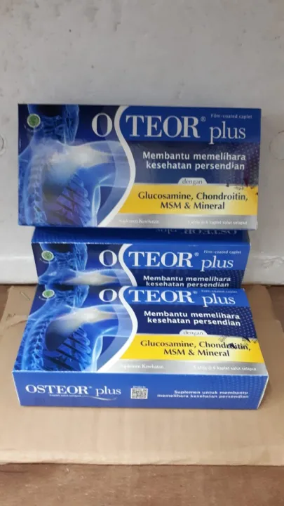 Osteor plus untuk kesehatan persendian [1 box 30 tablet] | Lazada Indonesia