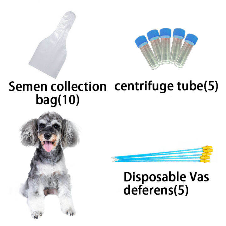 15Pcs Alat Inseminasi Buatan Hewan Anjing Kucing Sapi Ayam Kambing ...