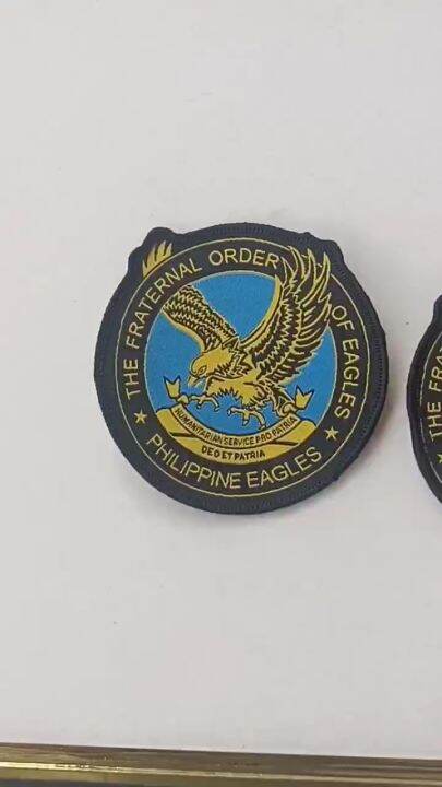 High-Quality The Fraternal Order of Eagles Patches TFOE Eagles Patch 3 Inches And 6 Inches Hot ...