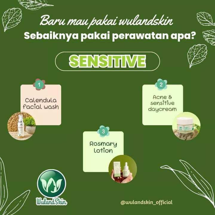 paket pemula wulandskin skincare wuland kulit sensitive berminyak berjerawat flek hitam | Lazada ...