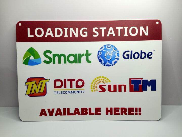 Loading Station Signage | Lazada PH