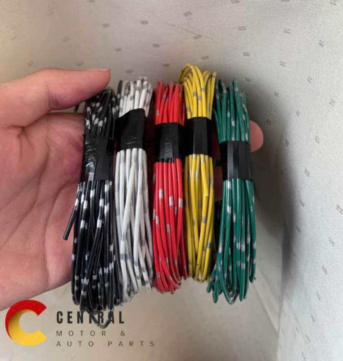 [1M] JAPAN WIRE HEAVY DUTY ASSORTED COLORS #14, #16, #18 and #20 ...