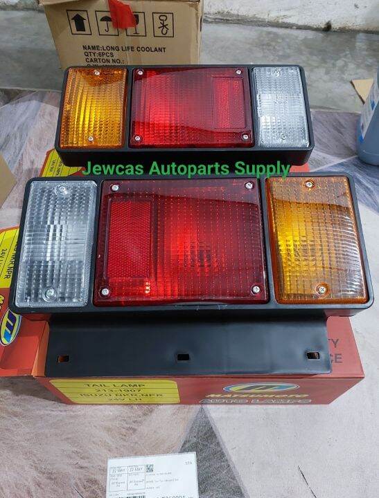 Tail light Assembly for Isuzu NKR,NPR L/R Bulb type 24v | Lazada PH