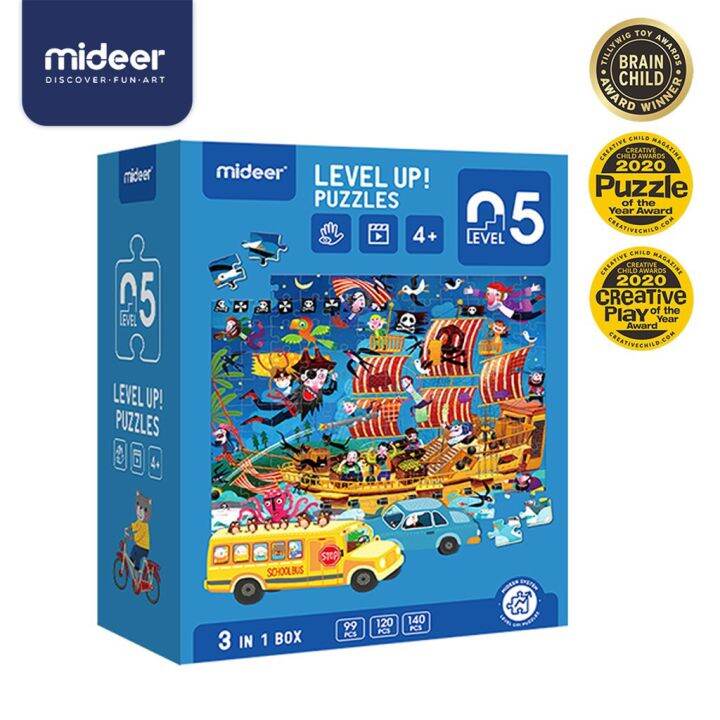 Mideer level 5 advanced puzzle- exploration tour CT7039 | Lazada