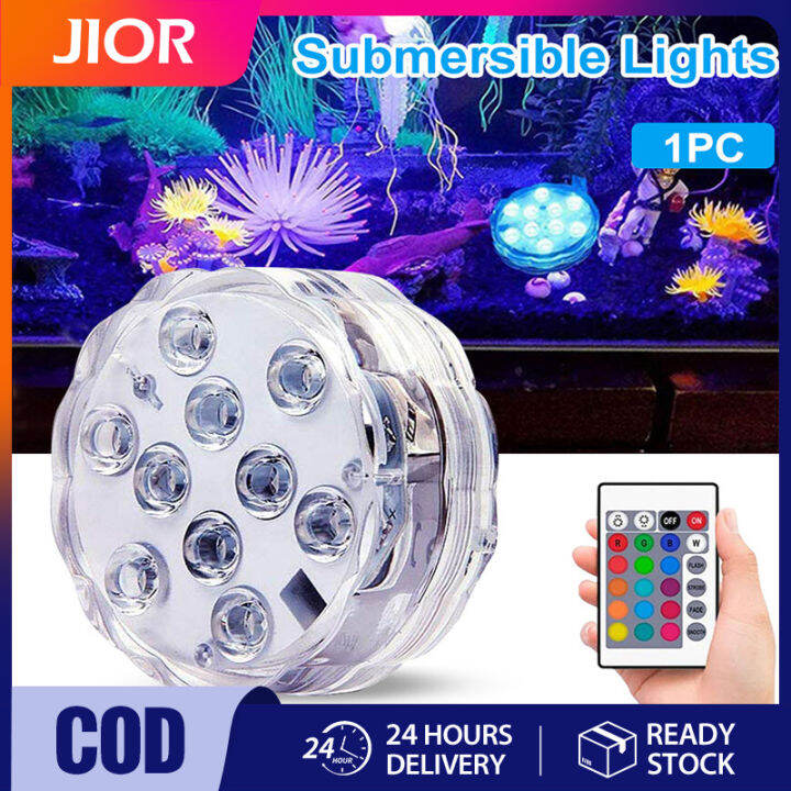 JIOR under water led light submersible pool lighting waterproof fish ...
