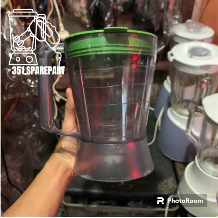 Gelas jus set blender philips hr 2056 2057 second original | Lazada ...