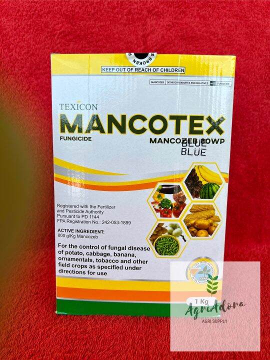 Mancotex Mancozeb Blue 80 WP Fungicide 1 Kilo (Texicon) | Lazada PH