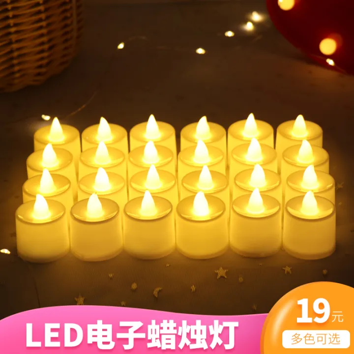 Electronic Candle Light Romantic Surprise Adult Proposal Confession ...
