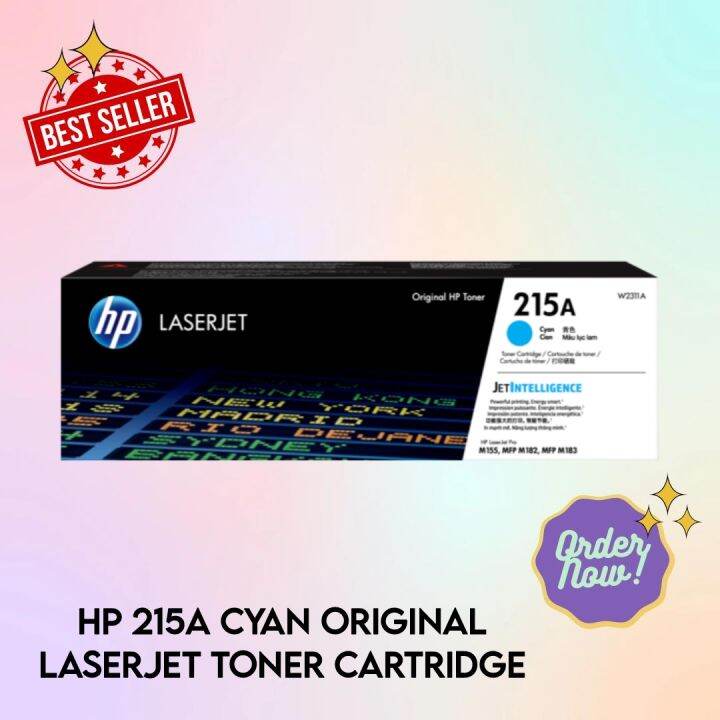 HP 215A Cyan Original LaserJet Toner Cartridge (W2311A) | Lazada PH