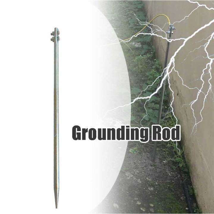 1Pcs Galvanized Grounding Rod For Engineering Power Plant | Lazada PH