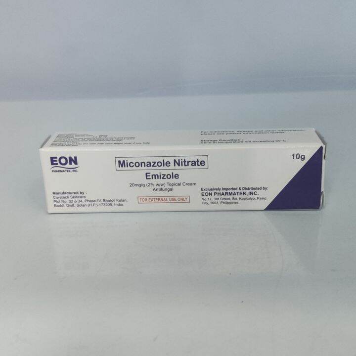 Miconazole Emizole Topical cream 10grams | Lazada PH