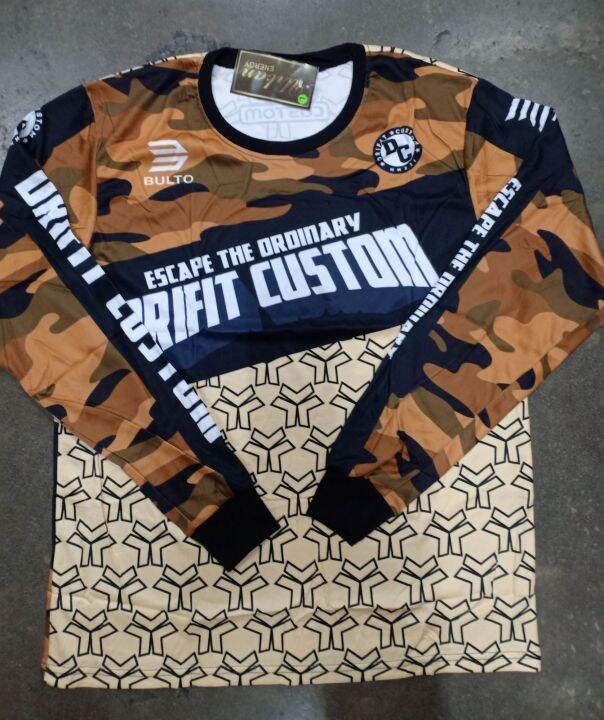 DRIFIT CUSTOMS RIDERS LONGSLEEVE FULL SUBLIMATION PRINT | Lazada PH