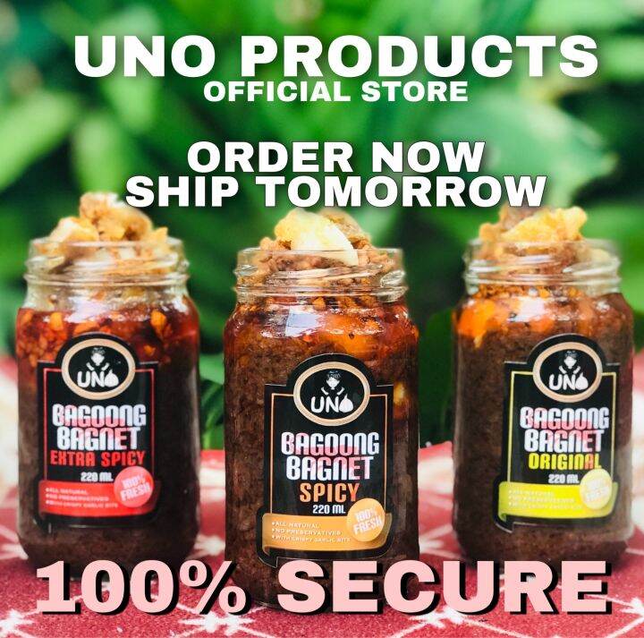 UNO BAGOONG BAGNET/ BAGOONG ALAMANG | Lazada PH