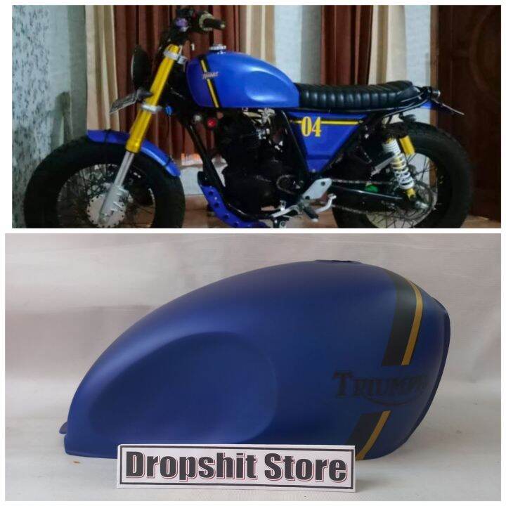 Tangki Custom Cat Japstyle Tangki Japstyle Tangki Triumph | Lazada ...