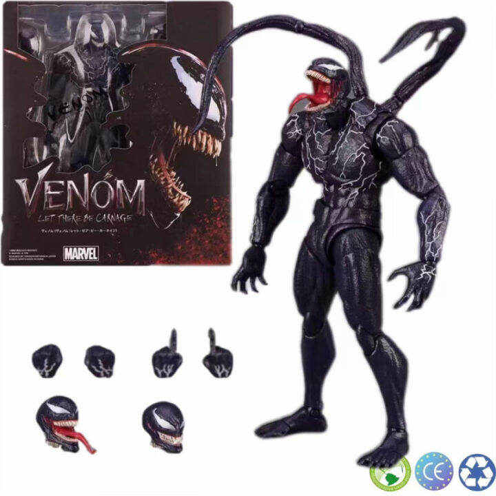 Bandai SHFiguarts Venom Action Figure SHF Venom 2 Let There Be Carnage ...