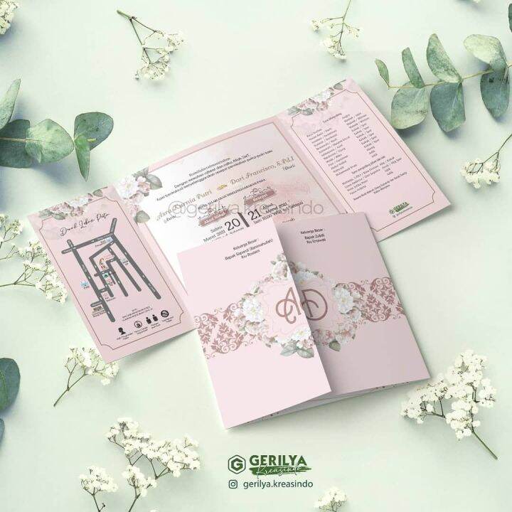 Undangan softcover undangan pernikahan premium | Lazada Indonesia