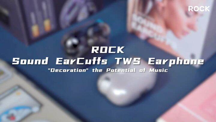 Rock Space Sound Earcuffs TWS Earbuds Wireless Bluetooth Earphones ...