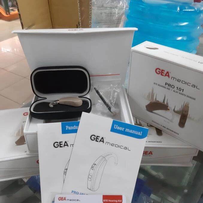 GEA PRO 101 ORIGINAL Alat Bantu Pendengaran GEA PRO 101 BTE Hearing Aid ...