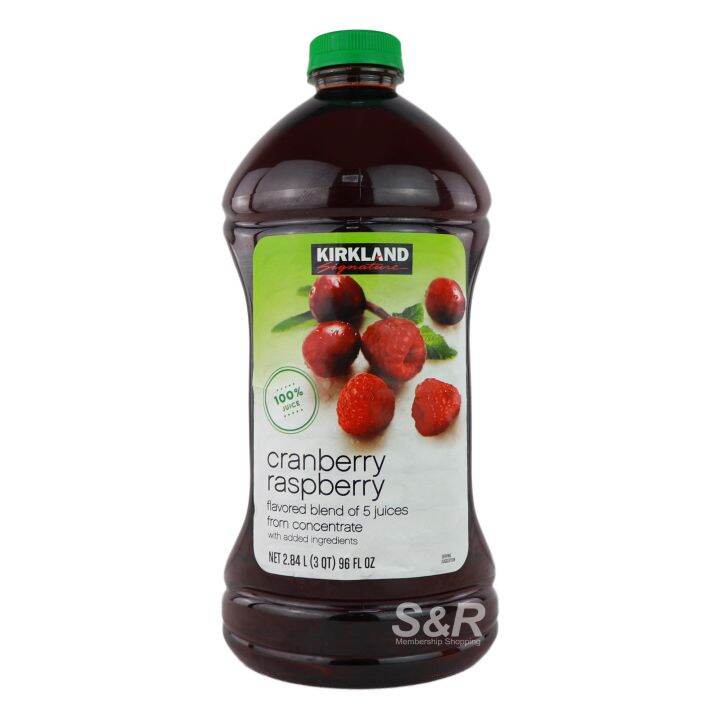 Kirkland Signature Cranberry Raspberry 100% Juice Blend 2.84L | Lazada PH