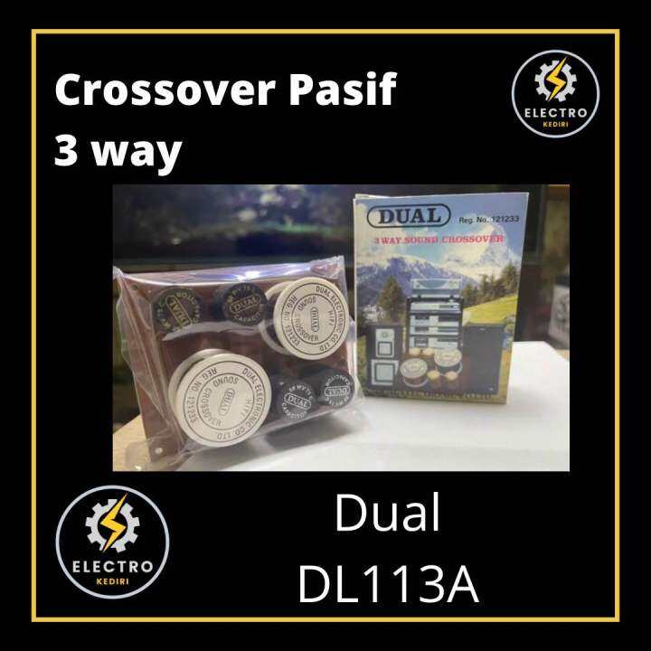 Crossover Pasif 3 way DUAL | krosover xover 3w Dual | DL113A | Lazada ...