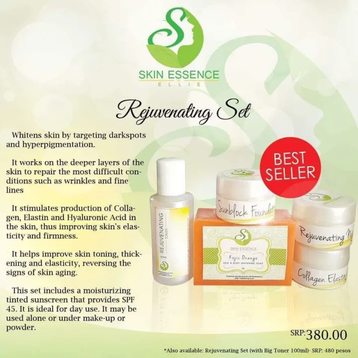 SKIN ESSENCE REJUVENATING SET | Lazada PH
