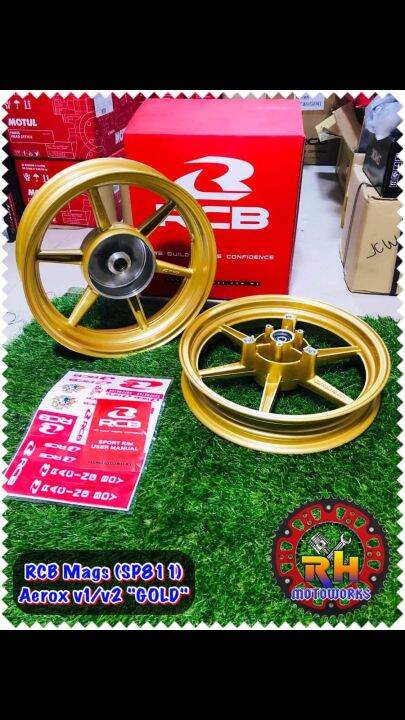 RCB Mags for Aerox v1/v2 (SP811-6 Spokes) | Lazada PH