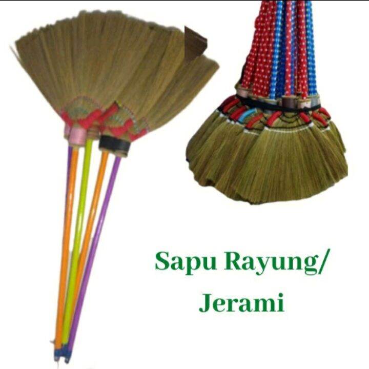 Sapu Lantai Rayung Jerami Anyaman Tradisional Murah | Lazada Indonesia