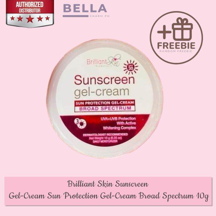 BRILLIANT SKIN Essentials Sunscreen Gel-Cream 10g | Lazada PH
