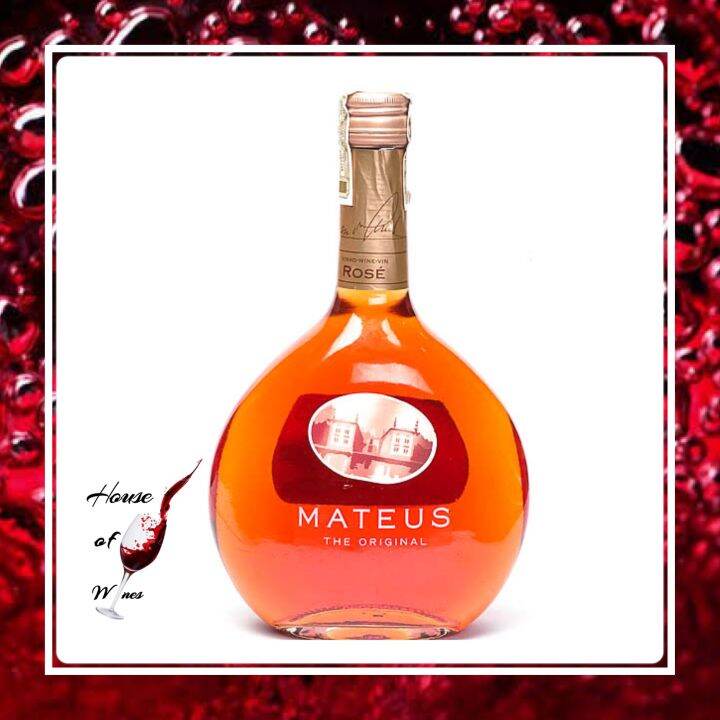 Mateus - The Original Rosé | Portuguese Pink Wine | 750ml | Lazada PH