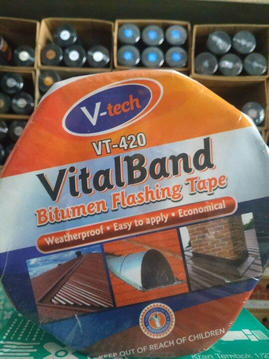 Vitalband Lem Seng Bocor Tahan Panas Dan Air Waterproof Lakban Penambal ...