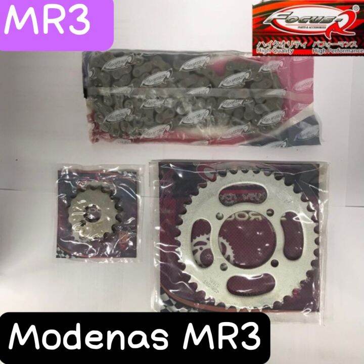 Modenas MR3 spoket set 428-108 chain | Lazada