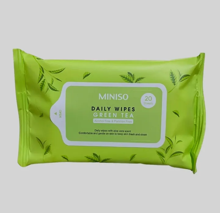 miniso tissu basah daily wipes | Lazada Indonesia