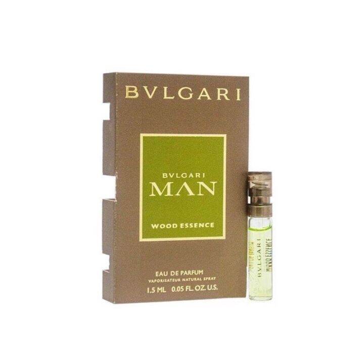 Bvlgari man wood essence EDP vial / sample parfum | Lazada Indonesia