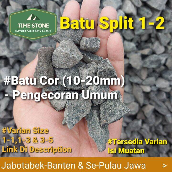 Batu Split Cor 1-2 Bangunan Per 1 Truk | Lazada Indonesia