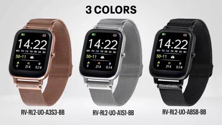 นาฬิกา Reebok Smartwatch RELAY 2.0 BLACK | Lazada.co.th