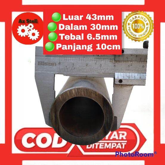 Pipa Besi Seamless Od 43mm / Id 30mm x 10cm Tebal 6.5mm | Lazada Indonesia