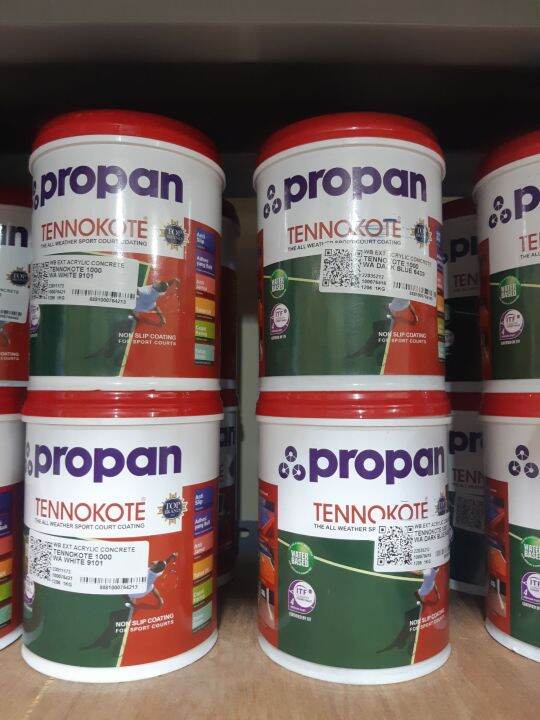 cat propan tennokote 1kg cat lapangan taman bermain halaman dll ...